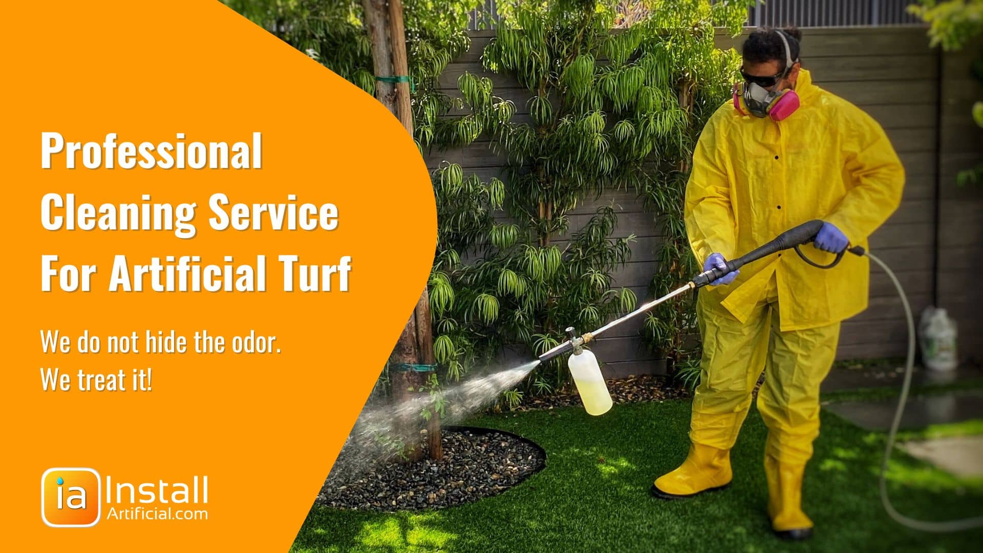 Artificial Grass Cleaning for Ashes in Los Angeles Area